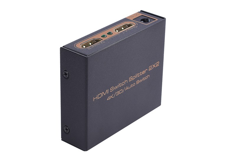 2x2 HDMI Switcher-Splitter AirBase K-SWSP22 - Plastinka