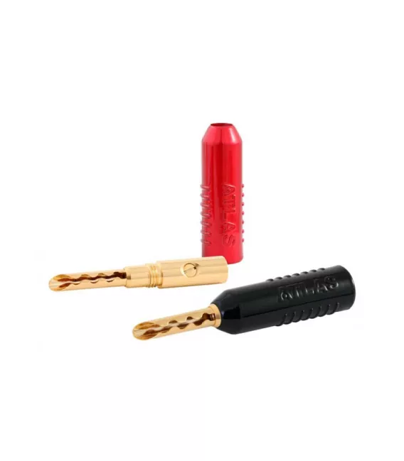 Акустичні конектори Atlas Achromatic Gold Z plug screw купити